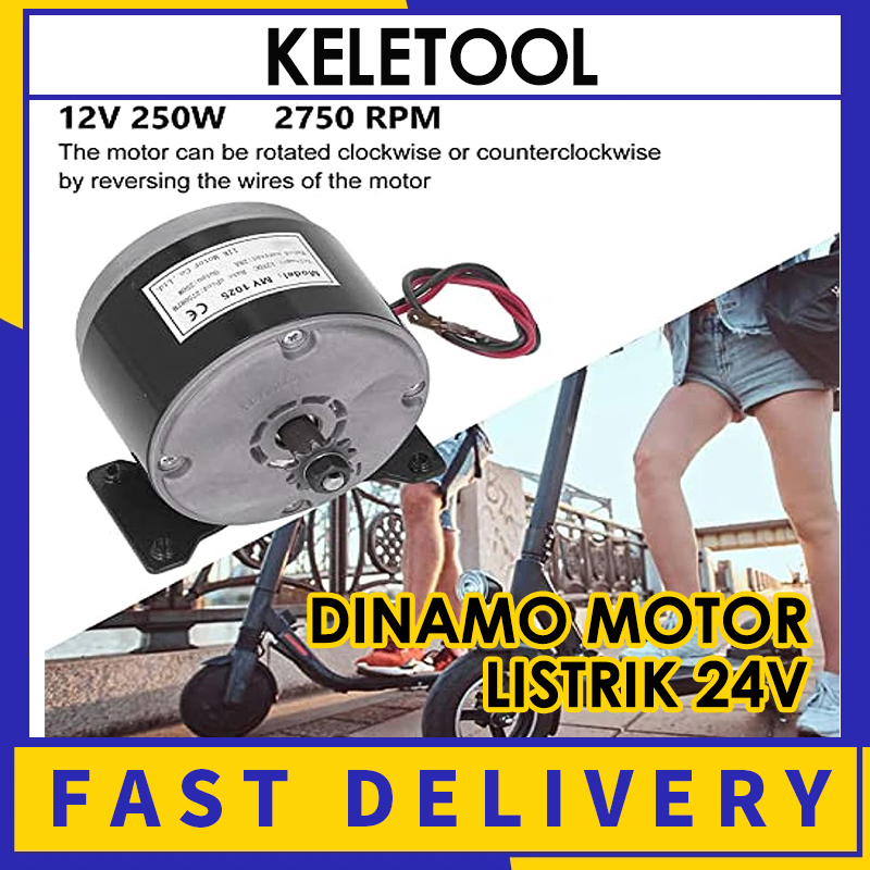 Jual 350W MY1025 Sepeda Listrik Motor Dinamo 24V untuk Elektrik Bike ...