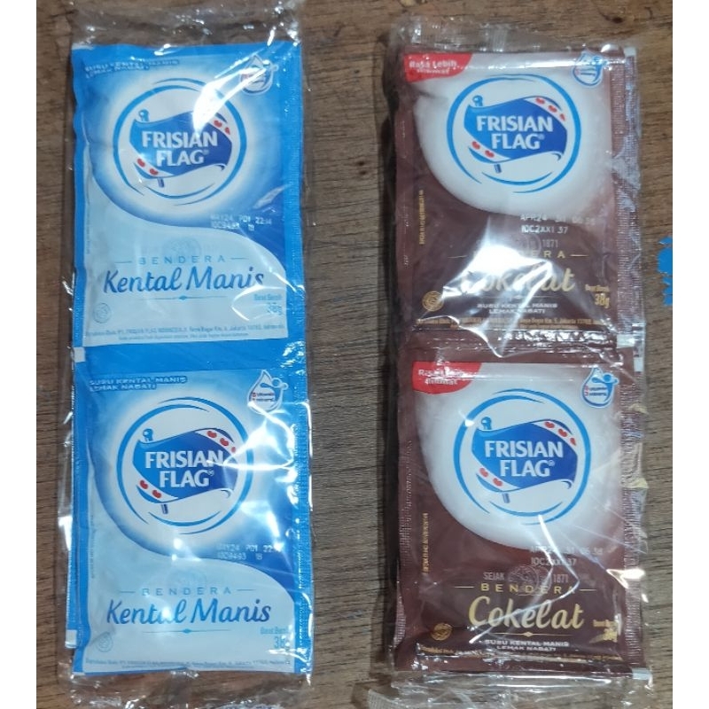 Jual susu bendera sachet isi 6 x 38gram skm frisian flag | Shopee Indonesia