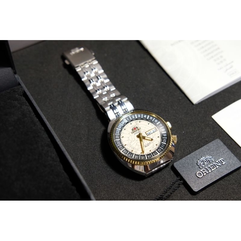 Jual Orient revival wold map RA-AA0E01S | Shopee Indonesia