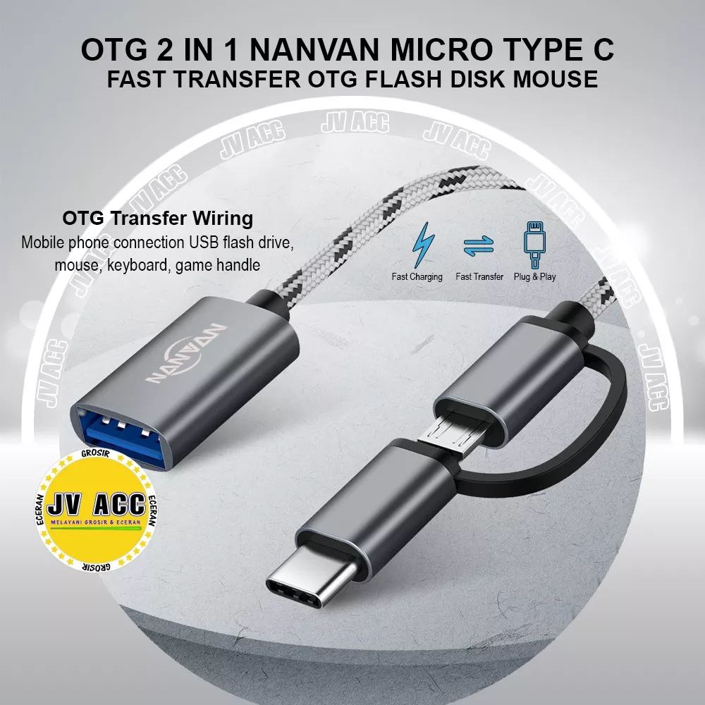 Jual Kabel OTG 2in1 | Shopee Indonesia