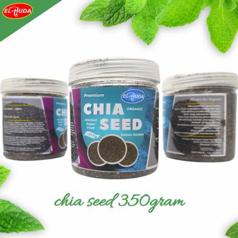 Jual El Huda Chia Seed Organic Toples 350 Gram | Shopee Indonesia