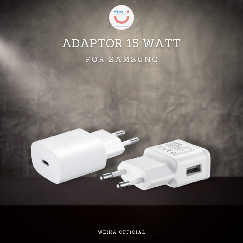Jual Kepala Adaptor SAMSUNG 15 Watt Fast Charging Ori 100% Charger ...