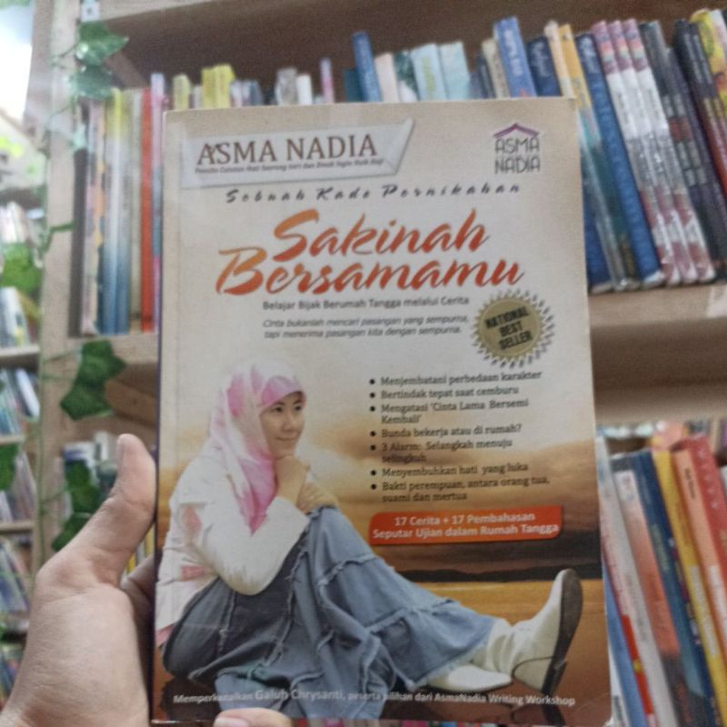 Jual novel sakinah bersamamu asma Nadia preloved orginal | Shopee Indonesia