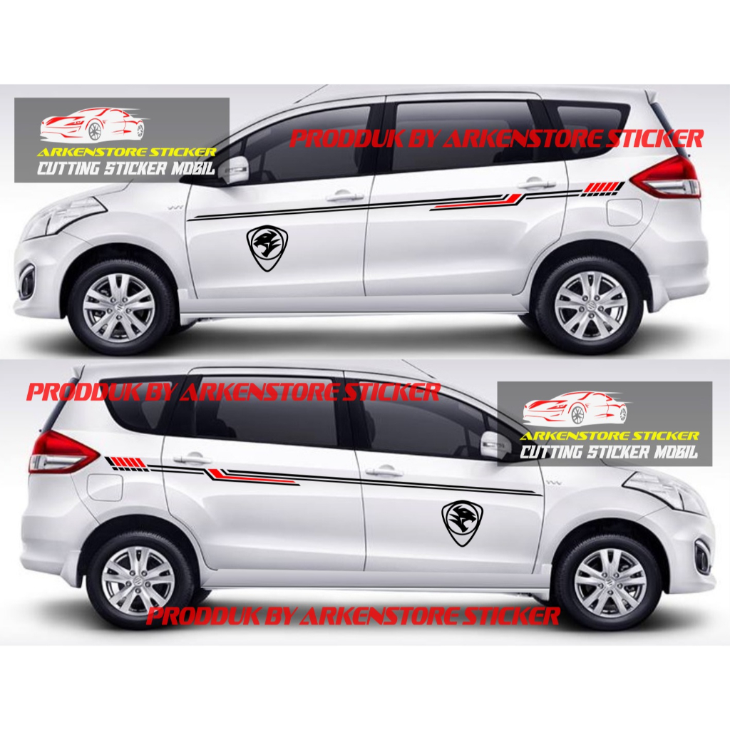 Jual cutting sticker stiker list mobil proton ertiga exora cutting ...