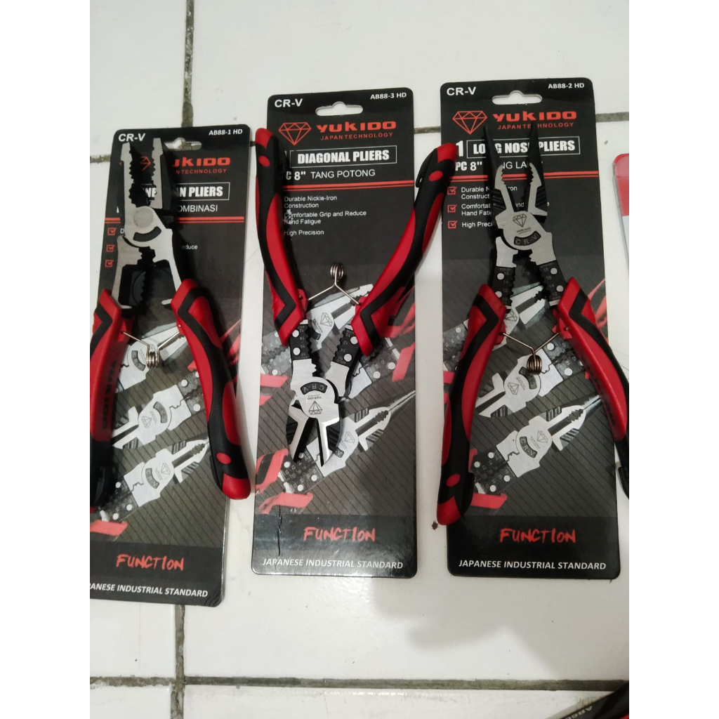 Jual Tang potong Kombinasi Multifungsi 8-9inch tang lancip tang jepit ...