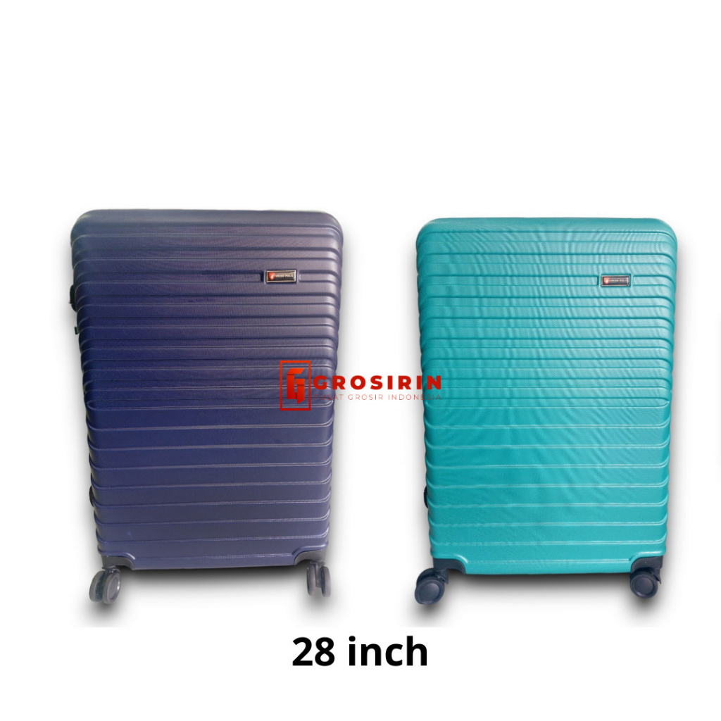 Jual Koper Fiber Swiss Polo 28 Inch Ukuran Jumbo Bagasi Free Kardus ...