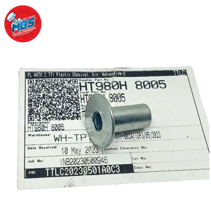Jual RING BOS M6 BAUT 10 PANJANG PENDEK HITAM OPAL BUSING COBER KARET ...