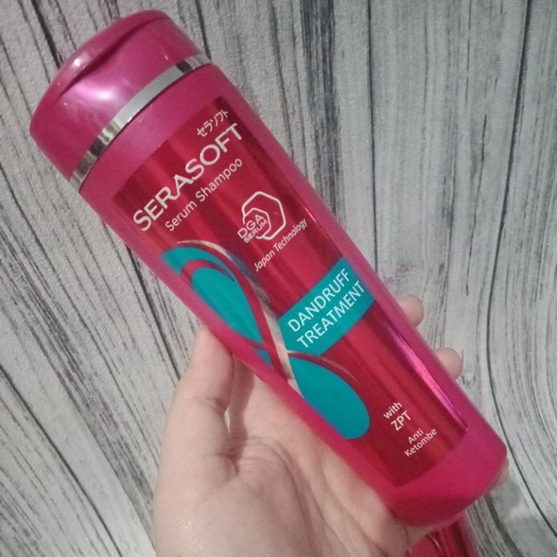 Jual Sampo Shampoo Serasoft Dandruff / Hair Fall Treatment 170mL ...