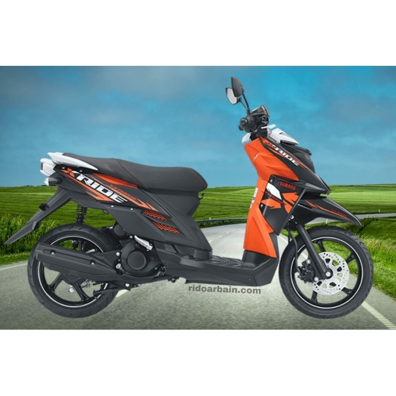 Jual STRIPING STICKER ORI LIS STANDAR DECAL YAMAHA XRIDE X RIDE 2016 ...