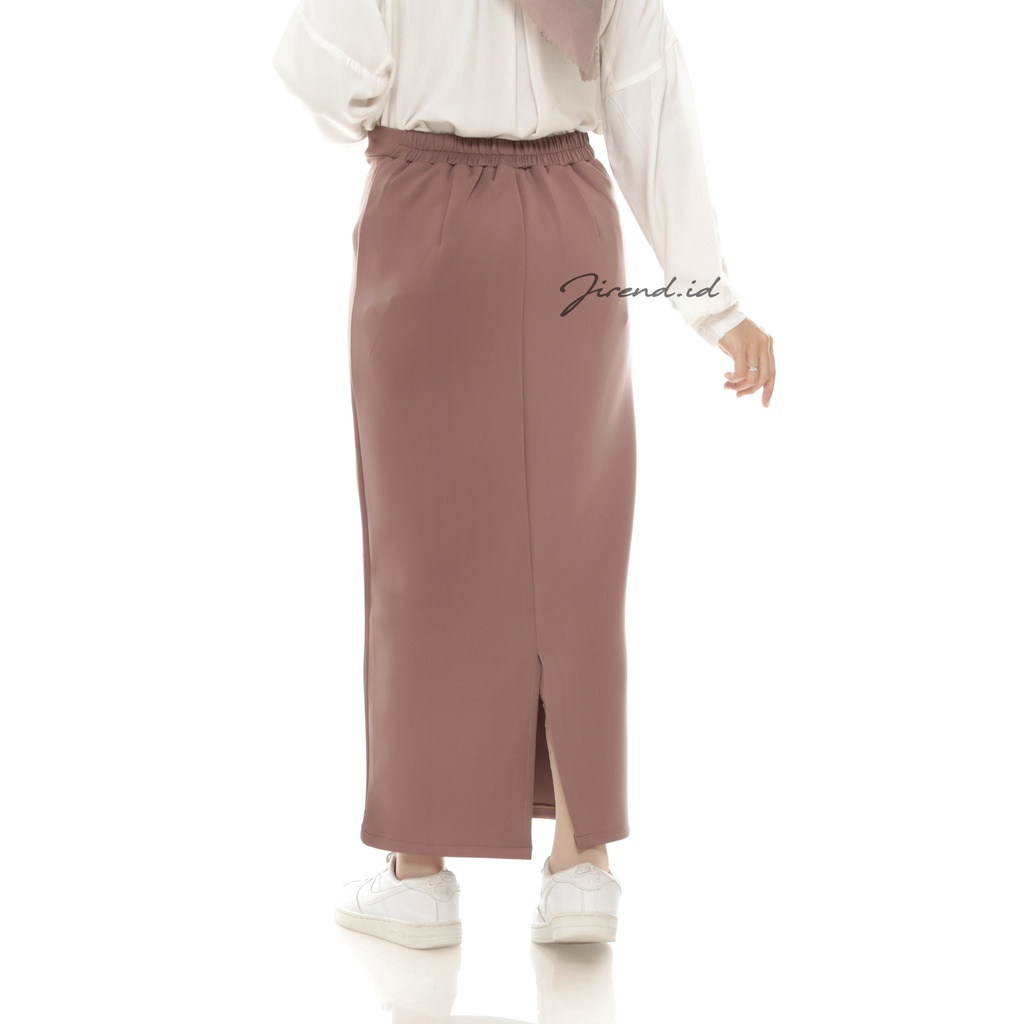 Jual ROK SPAN KNIT SLIM-FITTING Bawahan Cantik | Shopee Indonesia