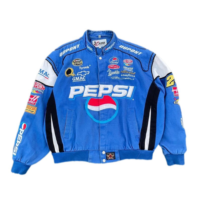 Jual Vintage JH Design Chase NASCAR Jeff Gordon Pepsi Racing Twill ...