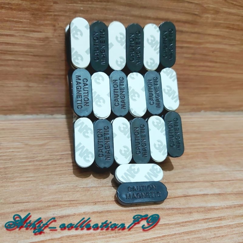 Jual Magnet Name Tag Magnet Papan Nama Magnet Nama Dada Magnet Bulat ...