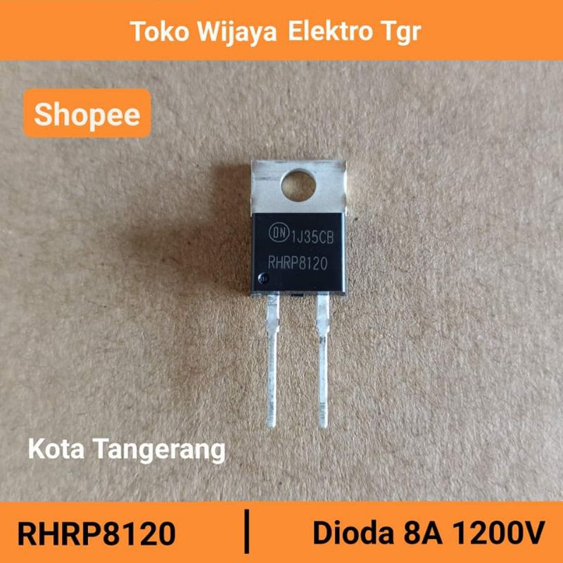 Jual Mesin Las Sparepart | RHRP8120 Dioda Hyperfast 8A 1200V | Shopee ...
