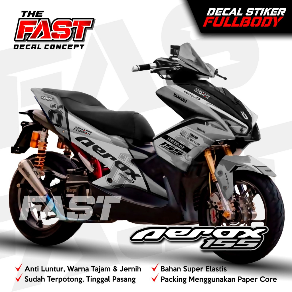 Jual Decal Sticker Variasi Fullbody All New Aerox 155 Connected - Dekal ...