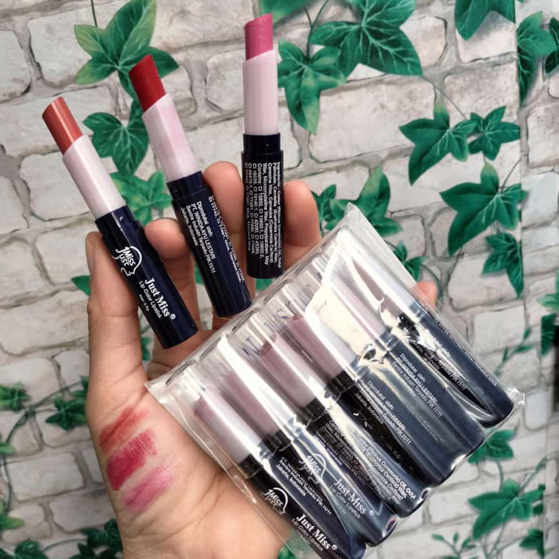 Jual just mist lip color lipstick per pack (isi 6 1 warna) | Shopee ...