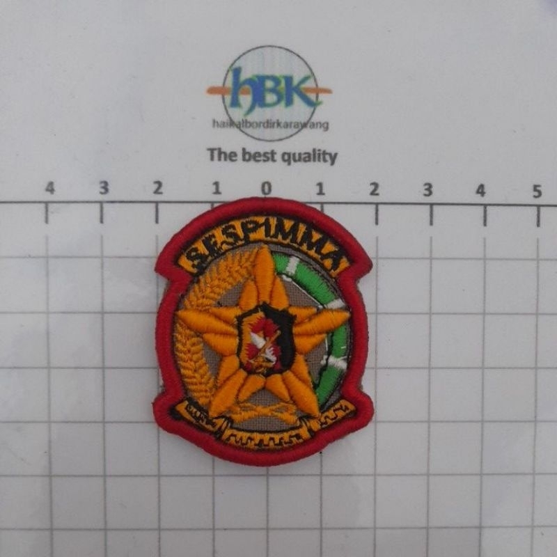 Jual PIN SESPIMMA BORDIR TIMBUL | Shopee Indonesia
