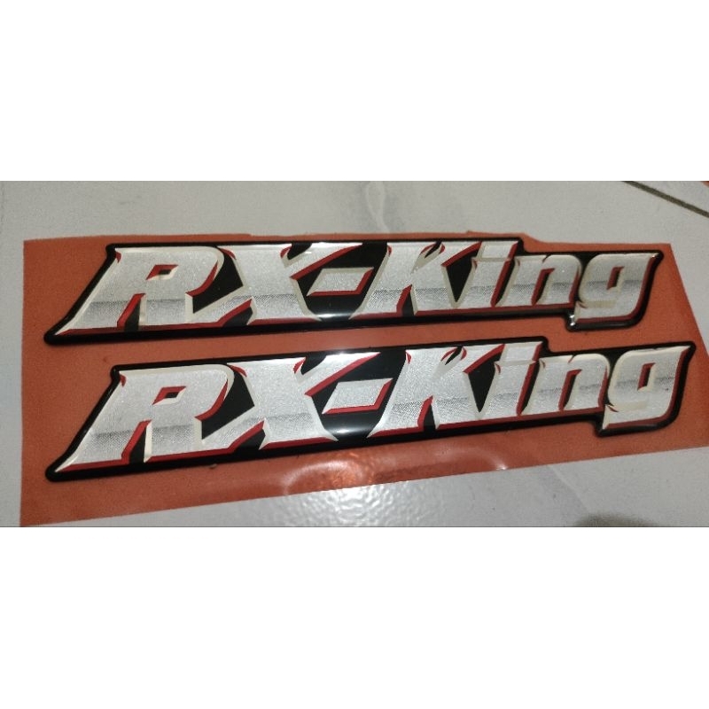 Jual Stiker Logo Tangki Rx king Rxking tahun 2002 _ 2003 Original ...