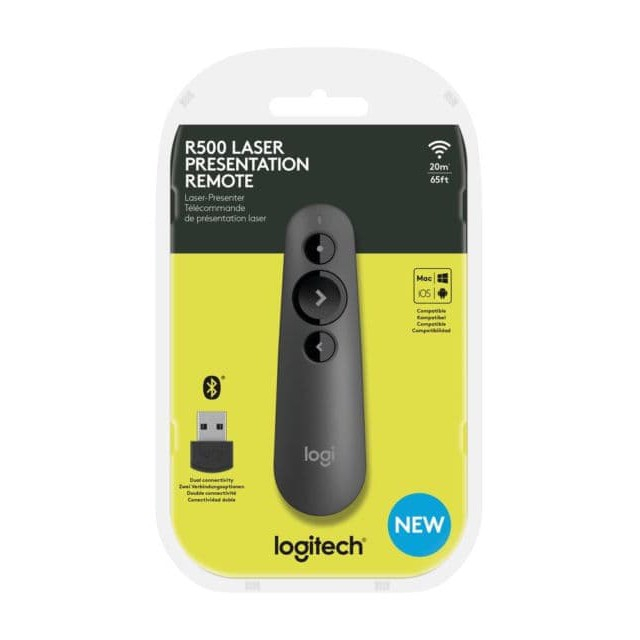 Jual Logitech R500 usb wireless pointer presenter & remote control ...