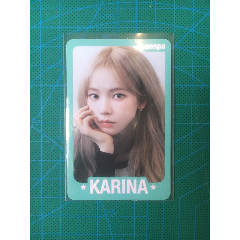 Jual [ready Stock Official] Photocard Pc Aespa My World Karina Giselle