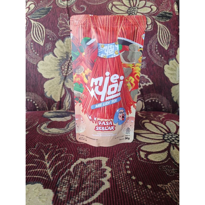 Jual mie lidi Yoi ( mie Yoi ) / rasa seblak / 50gr | Shopee Indonesia