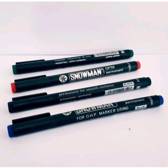 Jual Snowman permanent OPM medium. spidol permanen | Shopee Indonesia