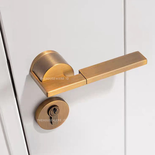 Jual Gagang Pintu Gaya Eropa / Kunci Handle Lock Door Bedroom Living ...