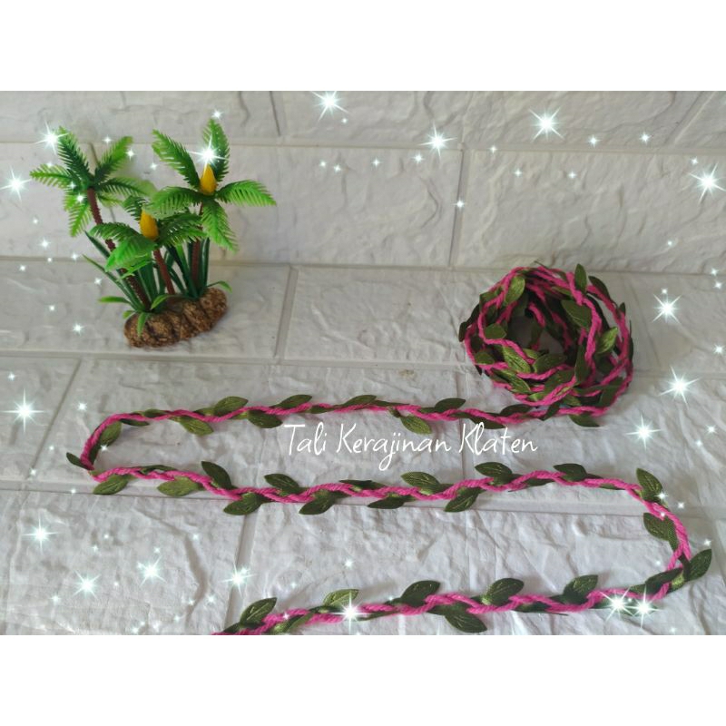 Jual Tali goni pita daun / sulur daun / daun rambat / tali goni daun ...