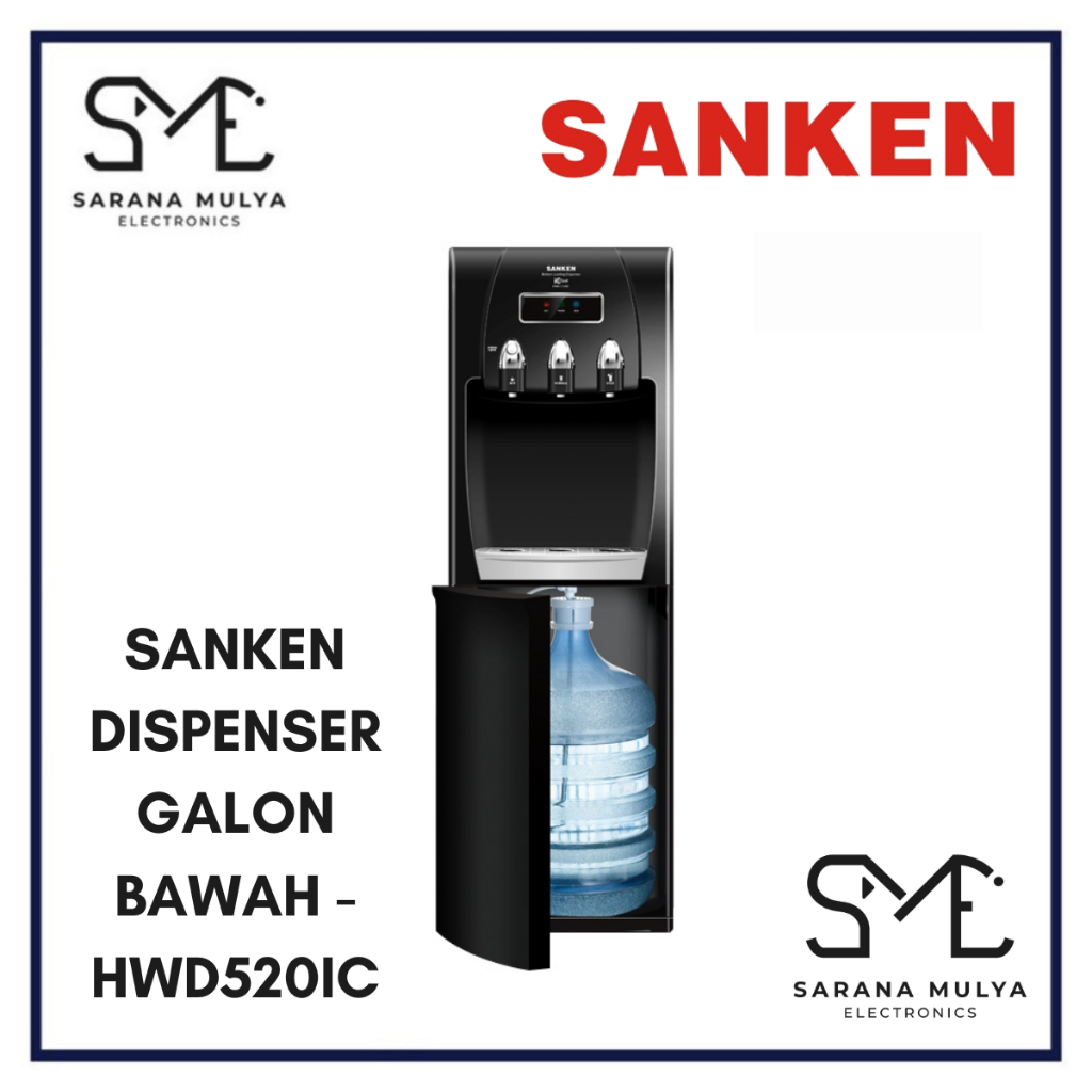 Jual DISPENSER GALON BAWAH SANKEN HWD-520IC - BOTTOM LOADING DISPENSER ...