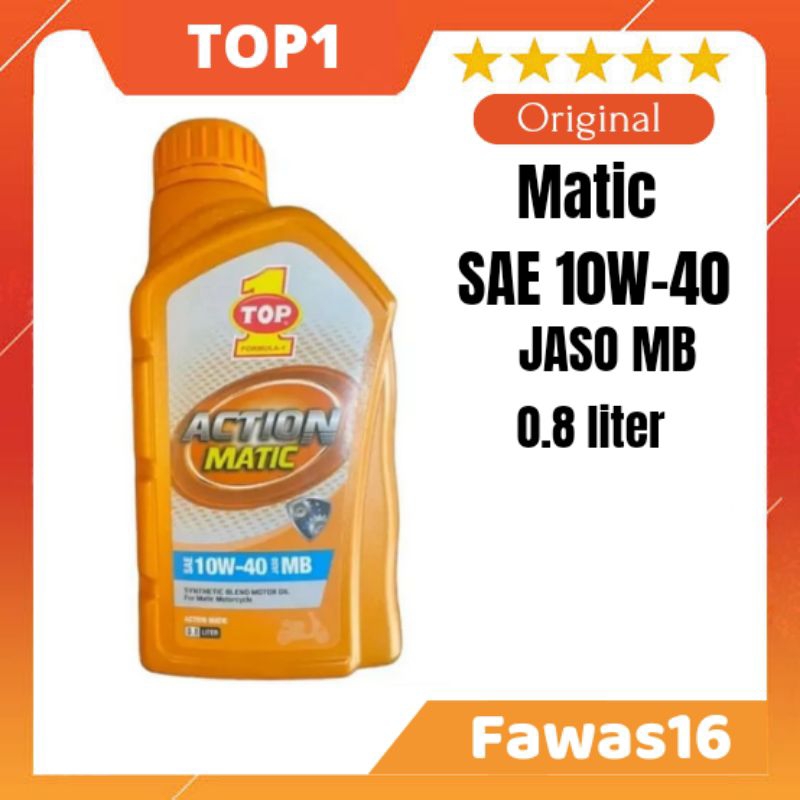 Jual oli top 1 matic 800ml original | Shopee Indonesia