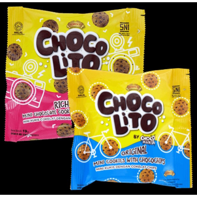 Jual chocolito mini kukis mungil dengan coklat asli di tambah taburan ...