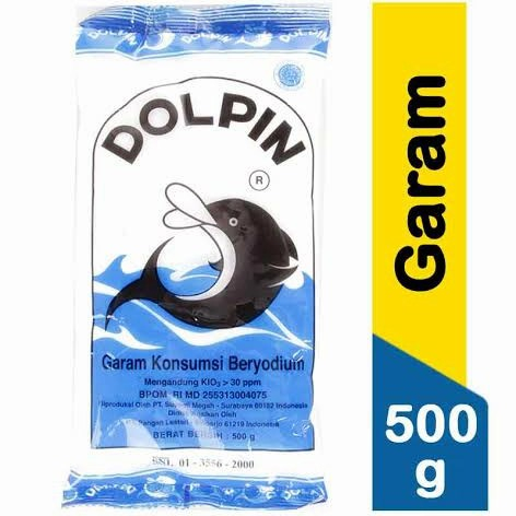 Jual GARAM DOLPHIN 500 GRAM | Shopee Indonesia