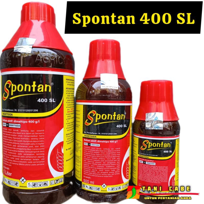 Jual INSEKTISIDA SPONTAN 400 SL HAMA SUNDEP KEMASAN 1 LITER | Shopee ...