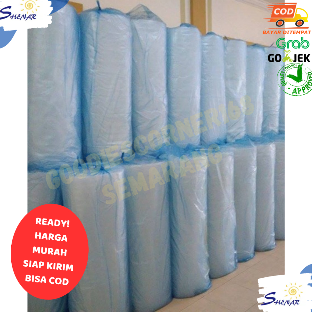 Jual 125CM X 50METER BUBBLE WRAP ROLL BESAR BENING PLASTIK GELEMBUNG ...