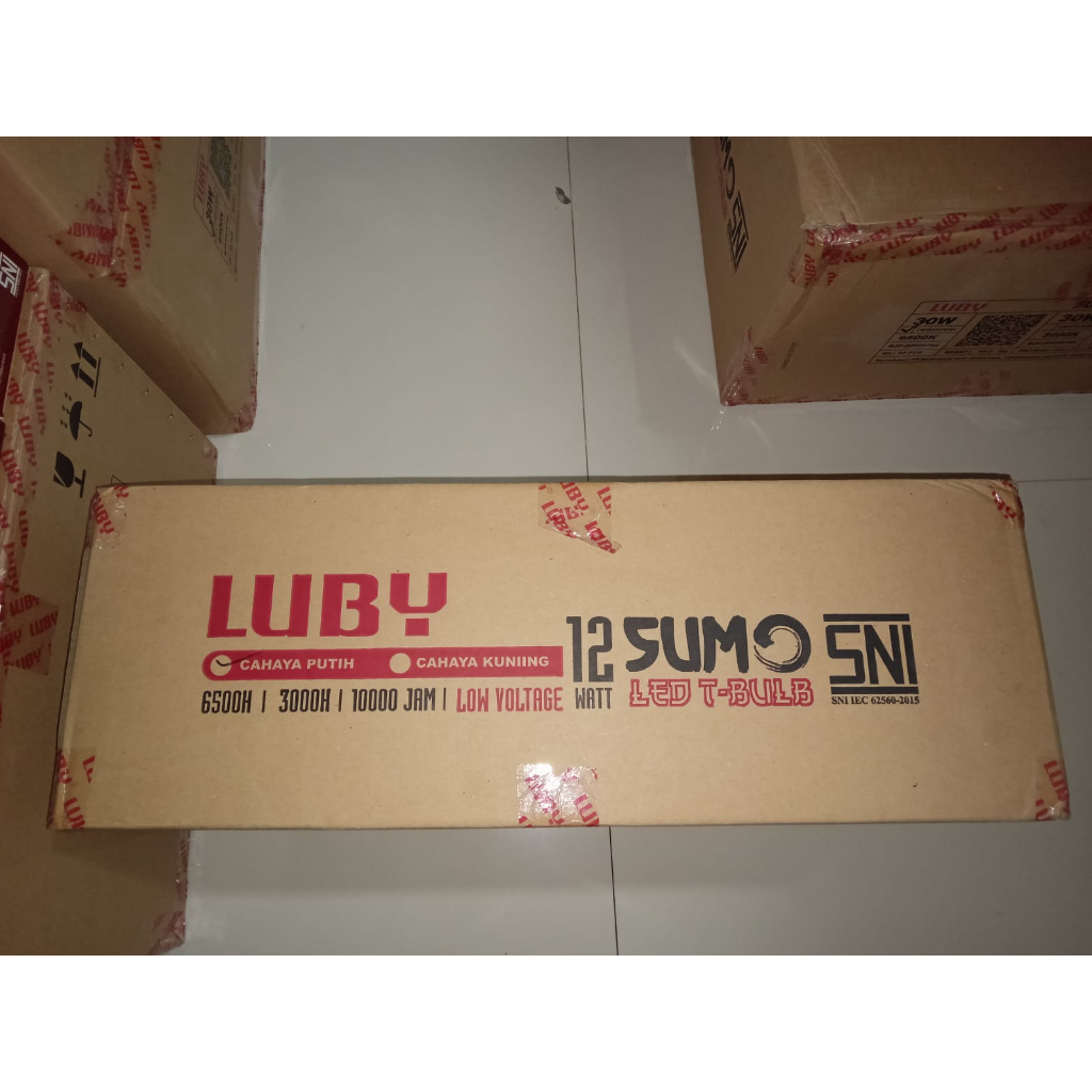 Jual lampu LED luby SUMO 12W / 12 watt 1 DUS / KARTON ISI 100 PCS LED T ...