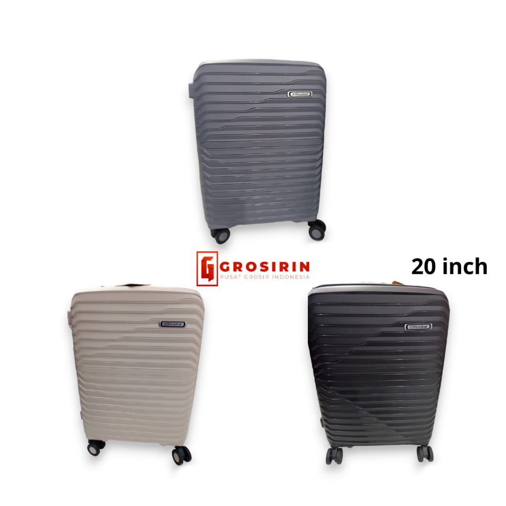 Jual Koper Solo President Original Series Fiber 20 Inch Cabin TSA Lock ...