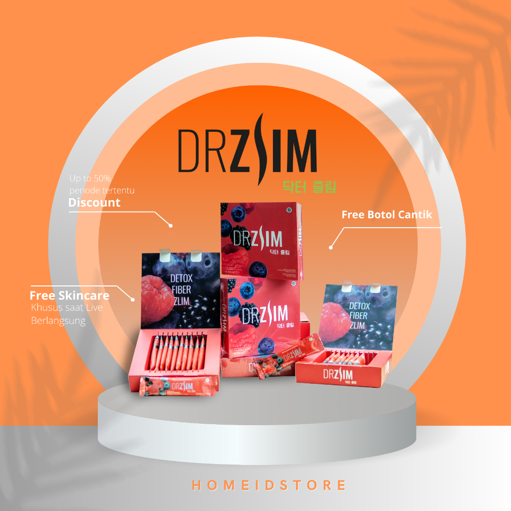 Jual DRZLIM MINUMAN FIBER BY USSY PRATAMA DAN DR EKLES 1 BOX / MINUMAM ...