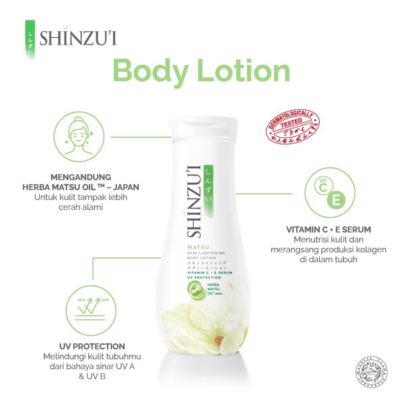 Jual Shinzui Body Lotion Matsu 100ml | Shopee Indonesia
