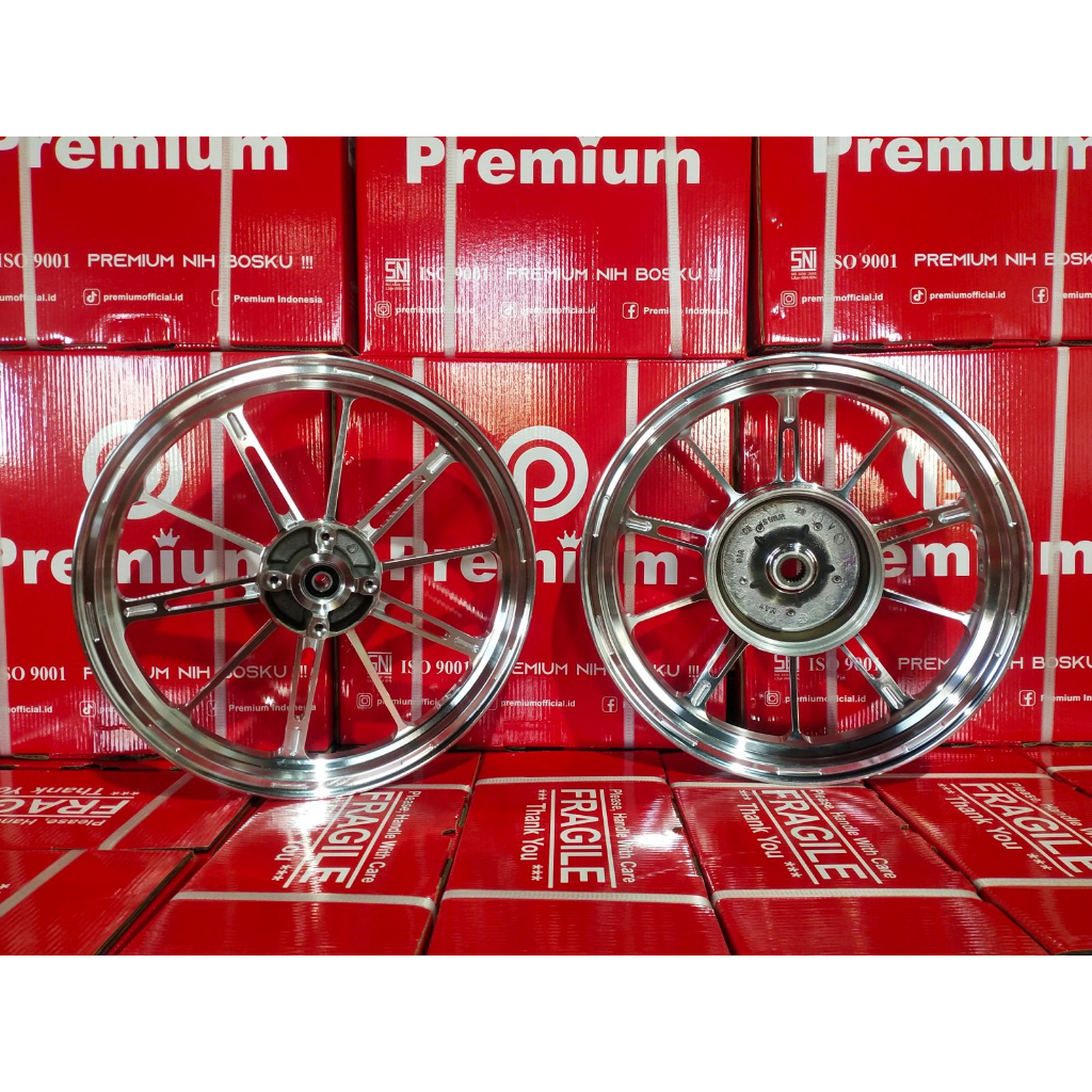 Jual velg velek pelek merk PREMIUM by VND racing original P10 VD-P10 F ...