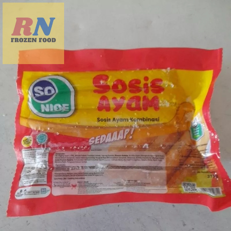 Jual Sosis So Nice Ayam 375g | Shopee Indonesia