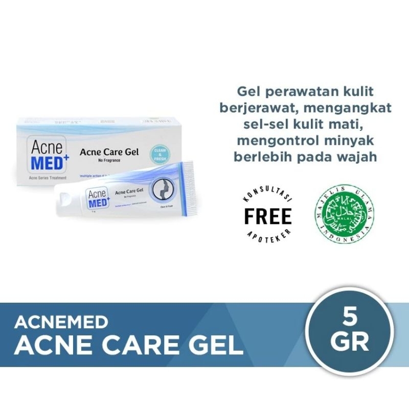 Jual acnemed care gel 5g | Shopee Indonesia