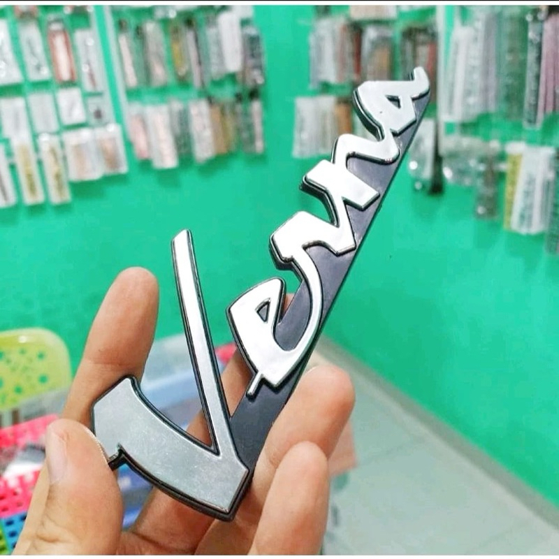 Jual Emblem logo VERNA hyundai ukuran original bagasi | Shopee Indonesia