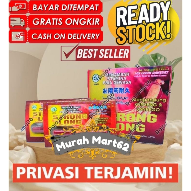 Jual Kapsul strong long asli original | Shopee Indonesia