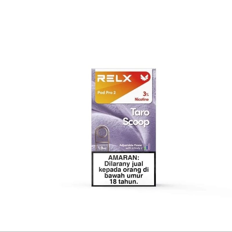 Jual Relx Infinity Essential Pods Taro Scoop | Shopee Indonesia