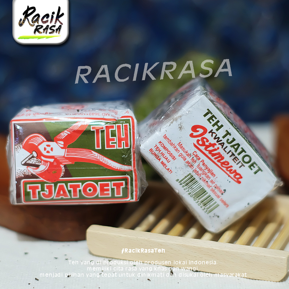 Jual RACIK RASA |[ ECERAN ] TEH TJAP TJATOET HIJAU 40 GRAM TUBRUK TEH ...