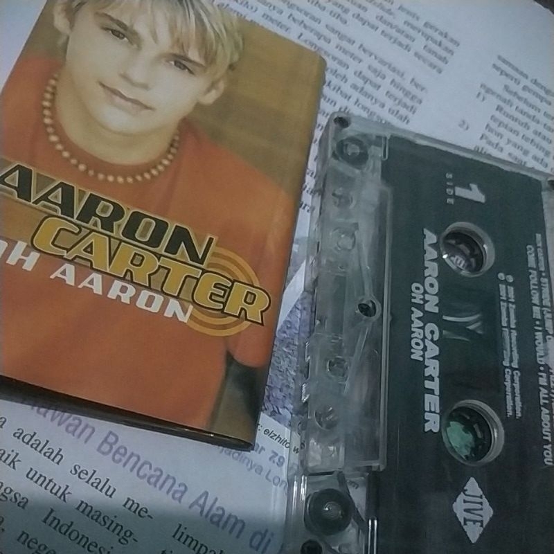 Jual Cassette Tape Aaron Carter : Oh Aaron | Shopee Indonesia