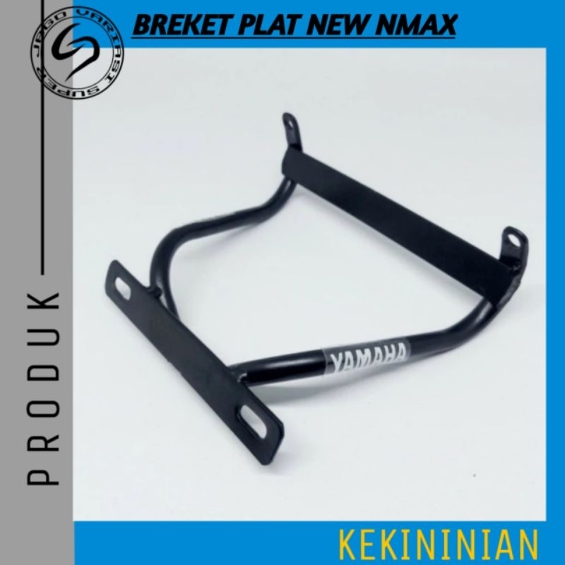Jual Breket Dudukan Plat Nomor All New Nmax Model Kumis Besi Tebal Anti ...