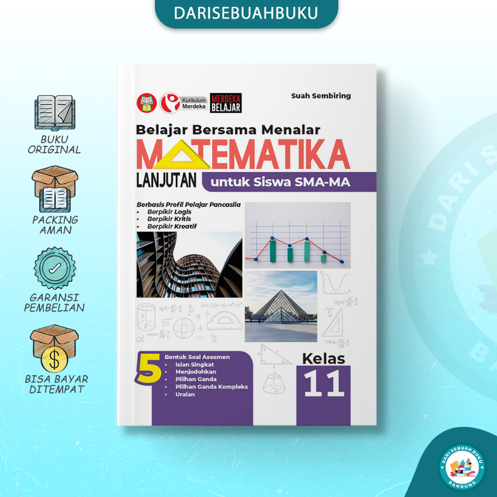 Jual Buku MATEMATIKA SMA/MA Kelas 11 LANJUTAN - SUAH SEMBIRING - Kurikulum MERDEKA - Buku Paket ...