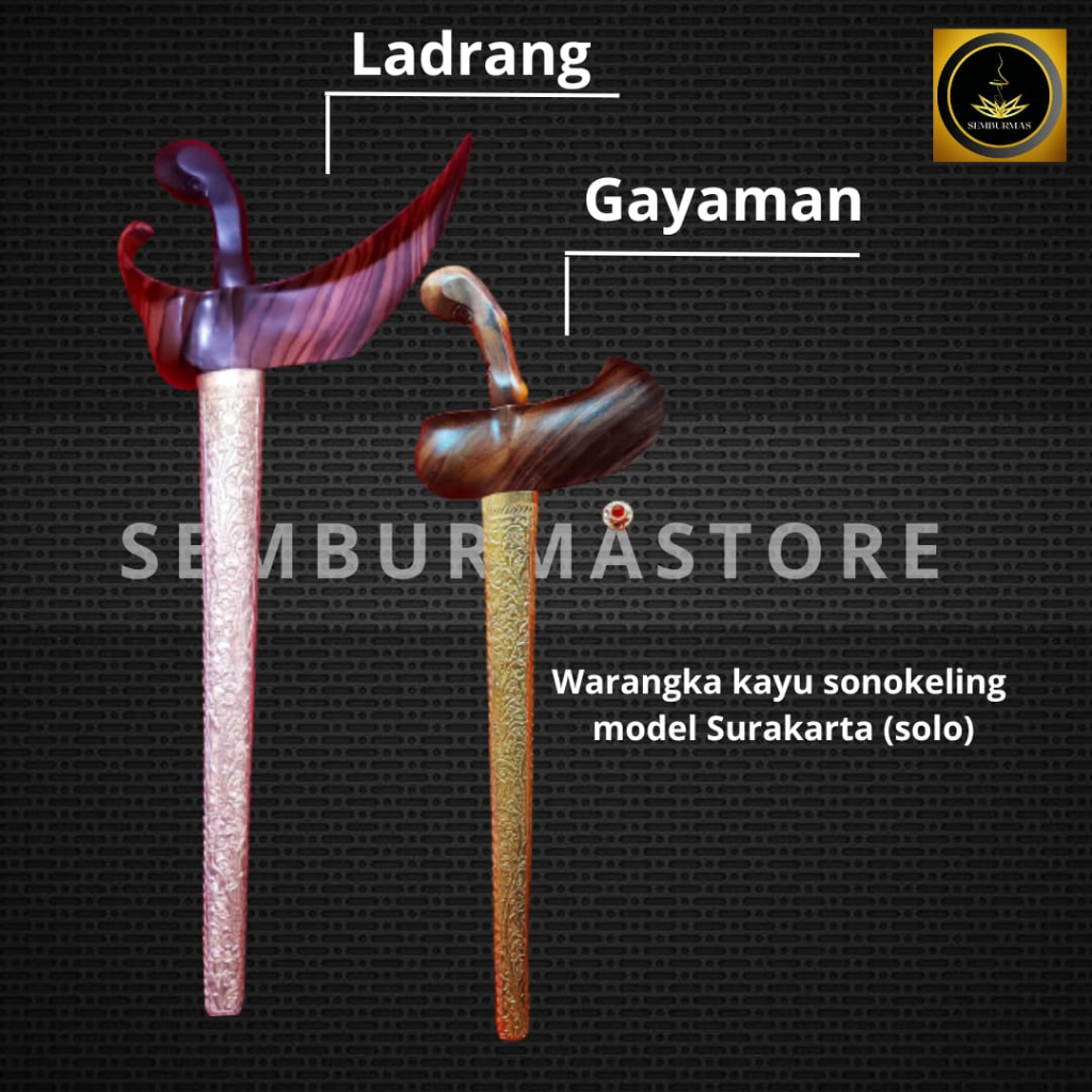 Jual Warangka Keris Garap Halus- Ladrang Dan Gayaman Surakarta (solo ...