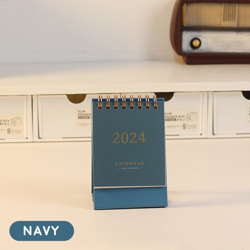 Jual Planning Time 2024 Mini Desk Calendar / Kalender 2024 / Kalender ...