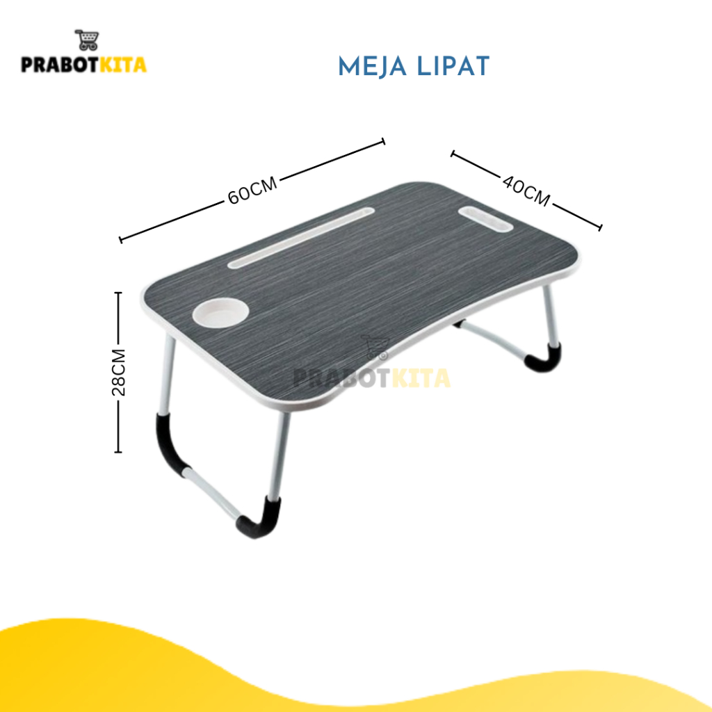 Jual Meja Belajar Lipat / Meja laptop Serbaguna / Meja Lipat Portabel ...